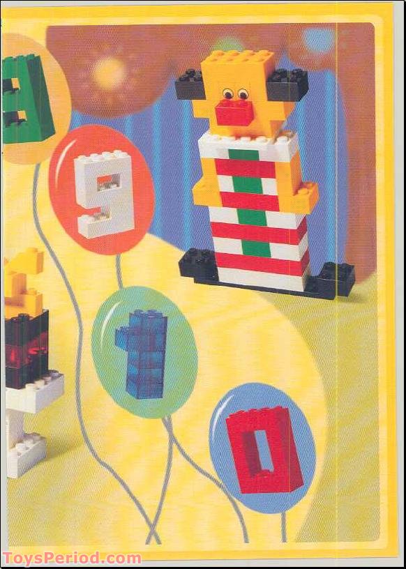 LEGO 4278 Blue Tub Instructions and Parts List