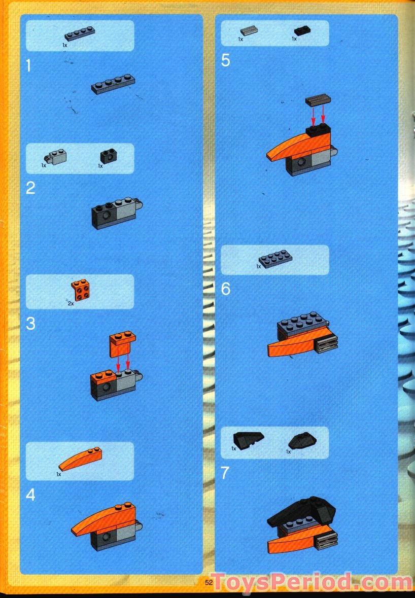 LEGO 4508 Titan Xp Instructions and Parts List