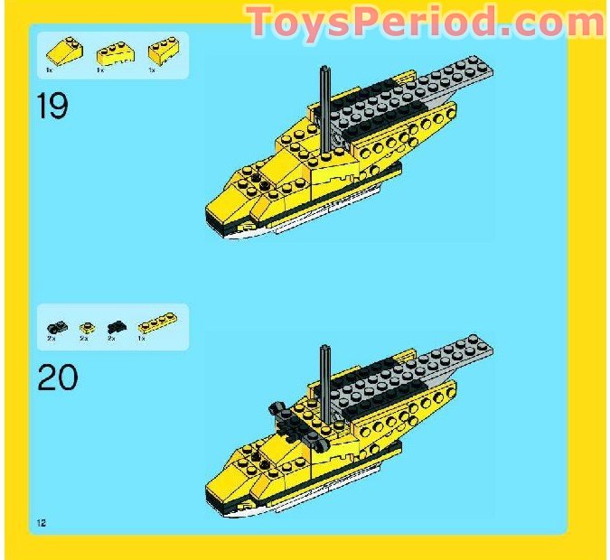 LEGO 6745 Propeller Power Set Parts Inventory and Instructions - LEGO ...