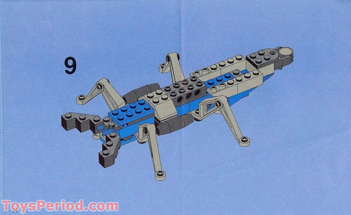 LEGO 6905 Bi-Wing Blaster Instructions and Parts List