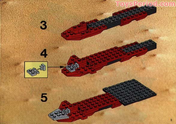 LEGO 6923 Particle Ionizer Instructions and Parts List