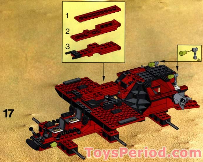 LEGO 6989 Mega Core Magnetizer Instructions and Parts List