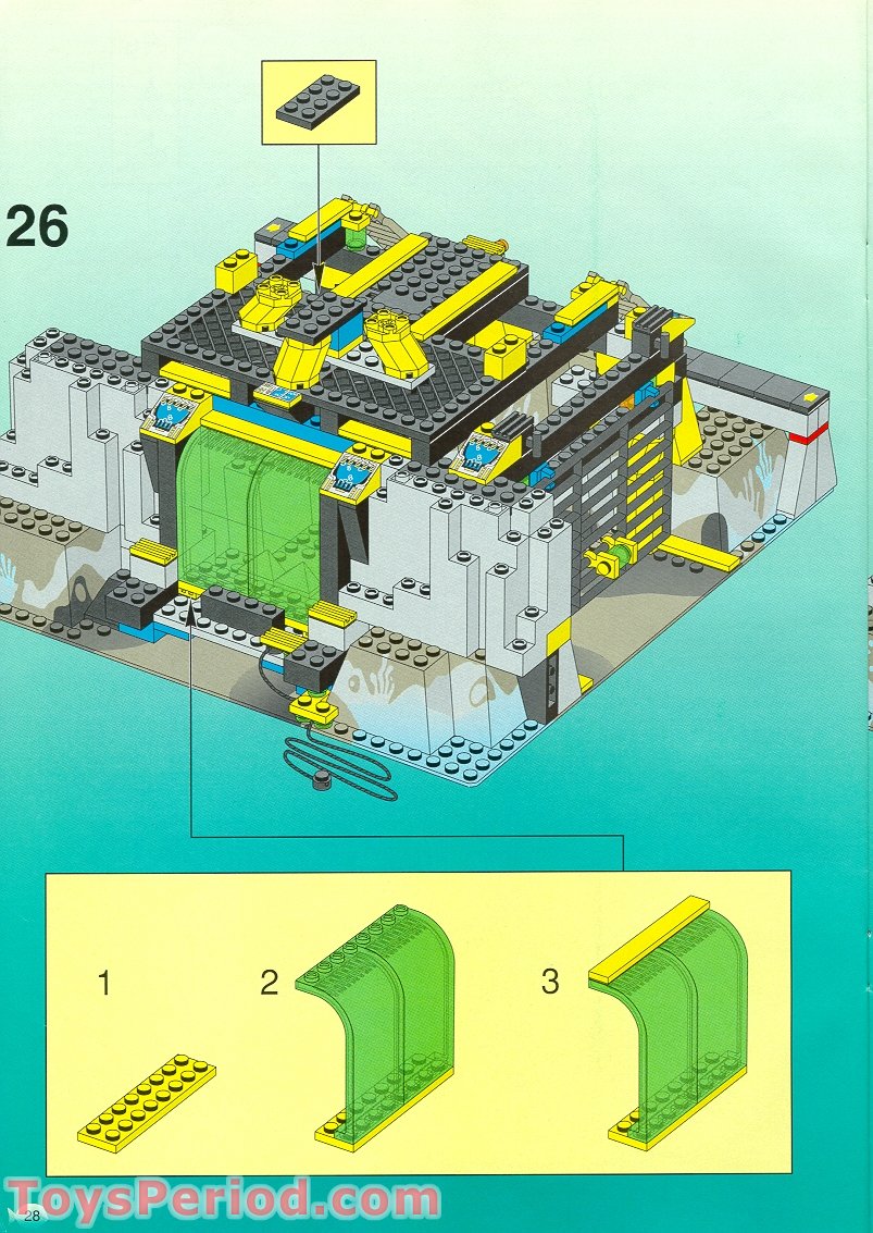 LEGO 6199 Hydro Crystalization Station Instructions and Parts List