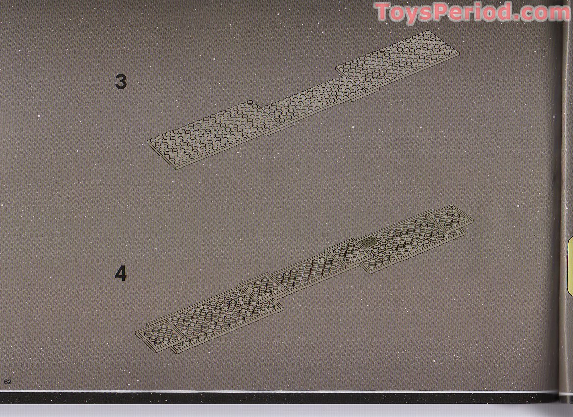 LEGO 6211 Imperial Star Destroyer Instructions and Parts List