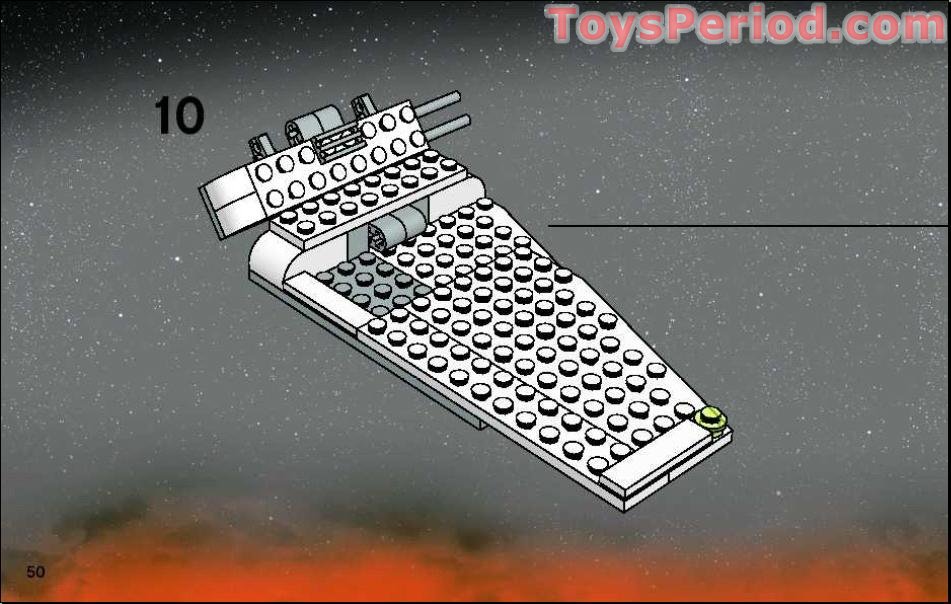 LEGO 7264 Imperial Inspection Instructions and Parts List