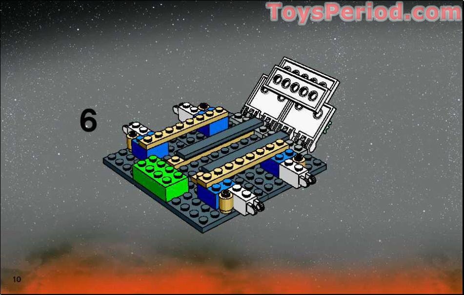 LEGO 7264 Imperial Inspection Set Parts Inventory and Instructions ...