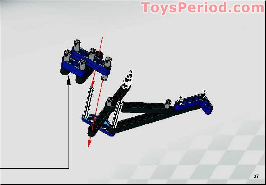 LEGO 8646 Speed Slammer Bike Instructions and Parts List