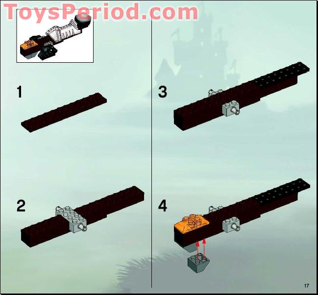 LEGO 8701 King Jayko Instructions and Parts List