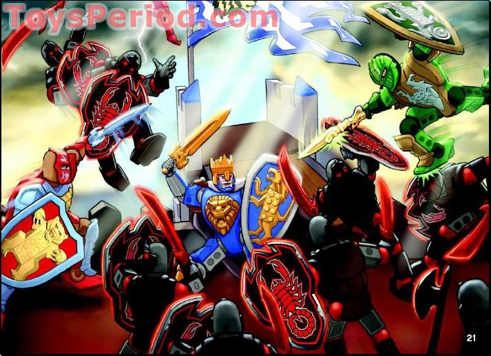 LEGO 8793 Sir Rascus Instructions and Parts List