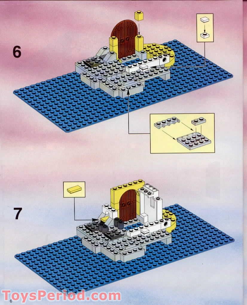 LEGO 6263 Imperial Outpost Instructions and Parts List