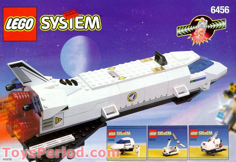 LEGO 6456 Mission Control Instructions and Parts List