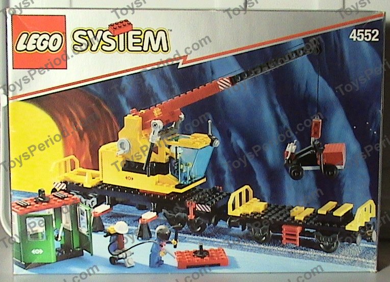 LEGO 4552 Cargo Crane Instructions and Parts List