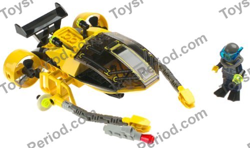LEGO 4792 Alpha Team Navigator and Rov Instructions and Parts List