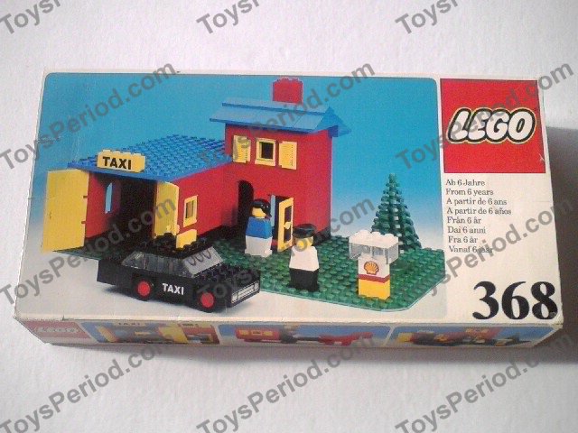 LEGO 368 Taxi Station Instructions and Parts List