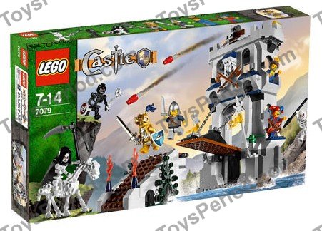 LEGO 7079 Drawbridge Defense Instructions and Parts List