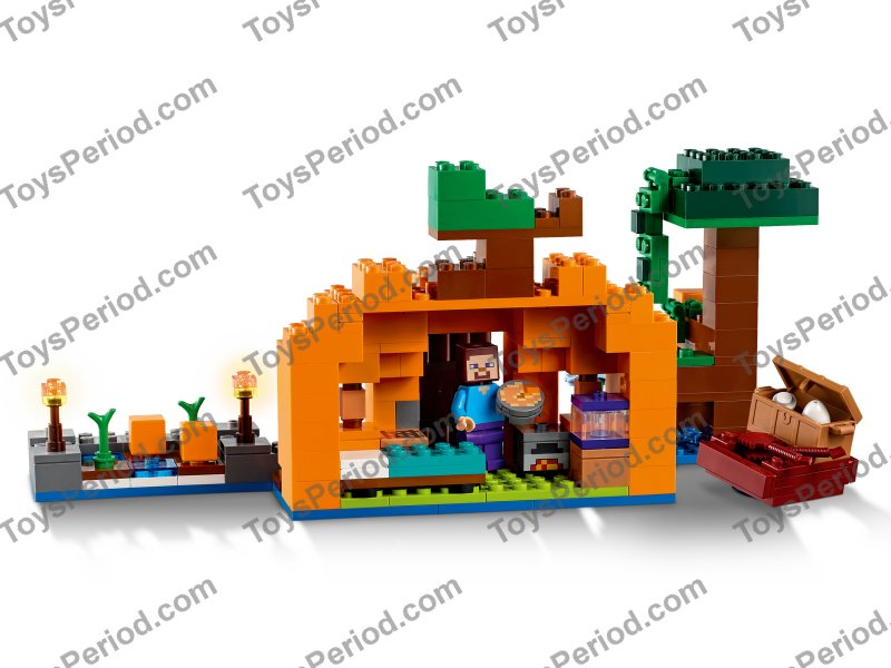 LEGO 21248 The Pumpkin Farm Set Parts List