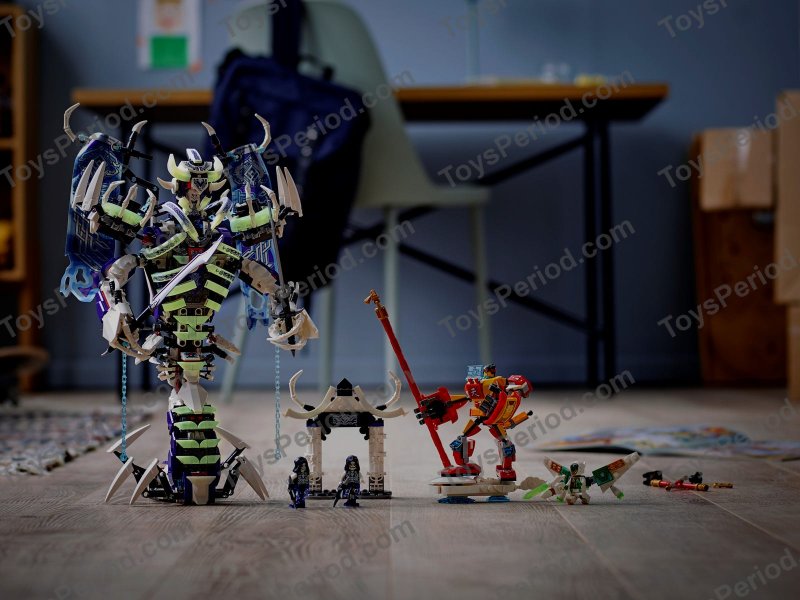 LEGO 80028 The Bone Demon Set Parts List