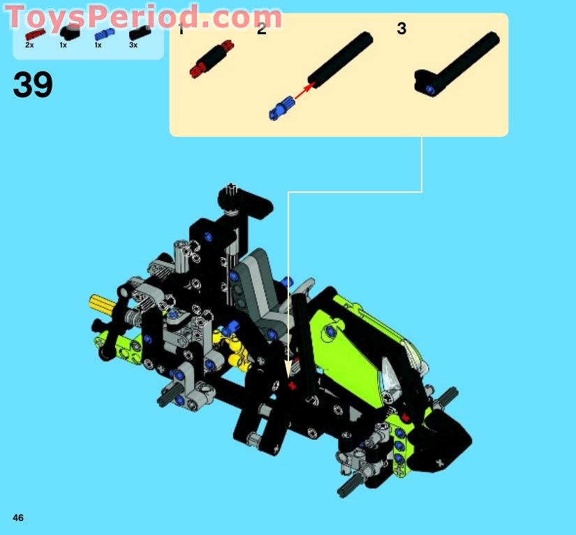 LEGO 9393 Tractor Instructions and Parts List