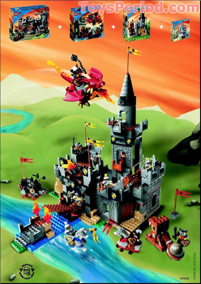LEGO 4779 Defense Tower Instructions and Parts List