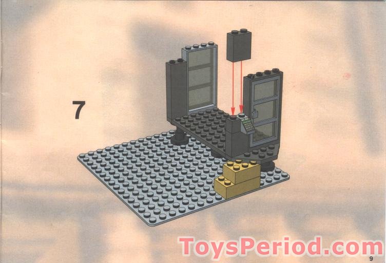 LEGO 4851 The Origins Instructions and Parts List