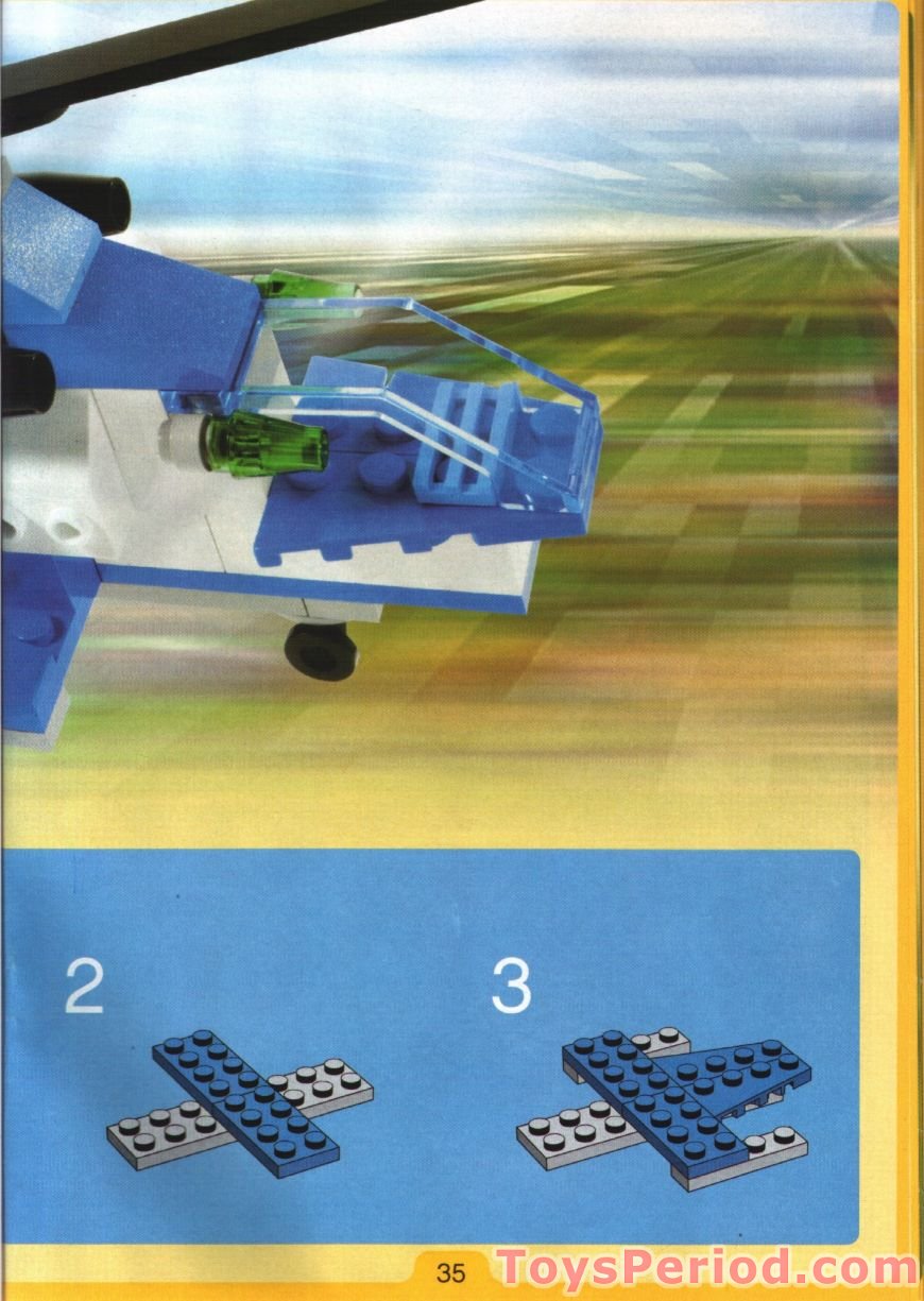 LEGO 4098 High Flyers Instructions and Parts List