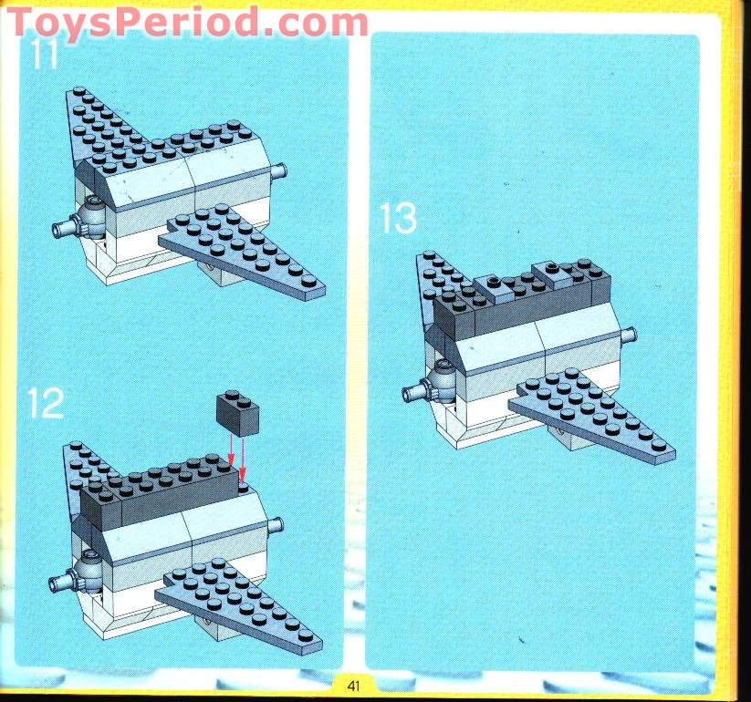 LEGO 4506 Deep Sea Predators Instructions and Parts List