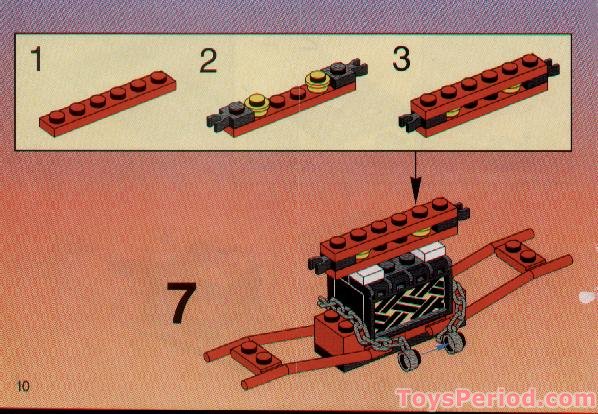 LEGO 6033 Treasure Transport Instructions and Parts List
