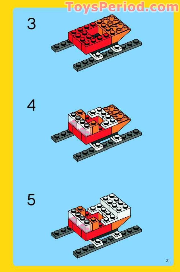 LEGO 6164 LEGO Rescue Building Set Instructions and Parts List