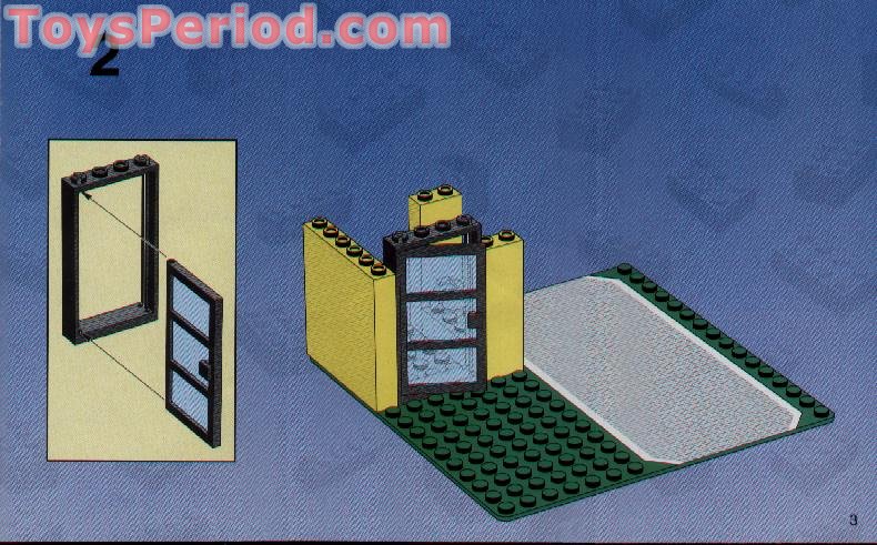 LEGO 6426 Super Cycle Center Instructions and Parts List