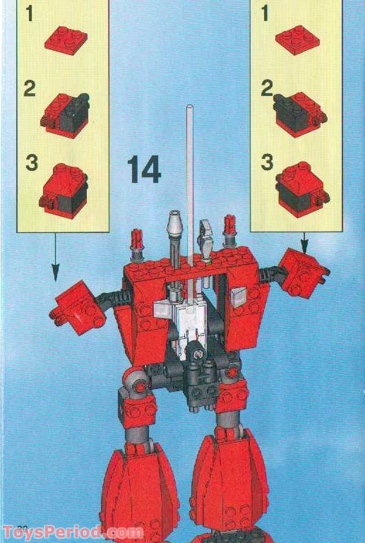 LEGO 7701 Grand Titan Instructions and Parts List