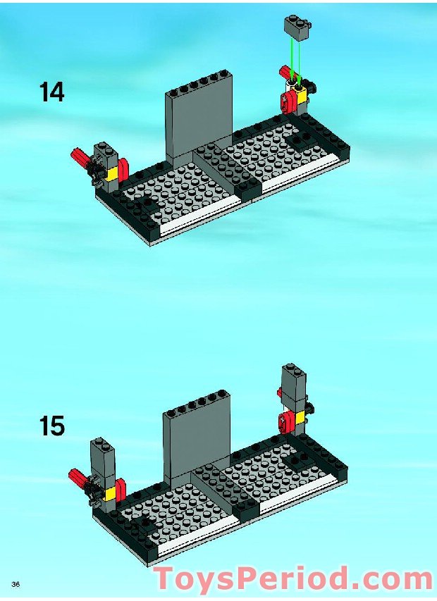 LEGO 7744 Police Headquarters Instructions and Parts List