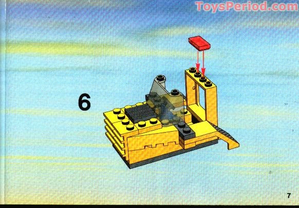 LEGO 7243 Construction Site Instructions and Parts List