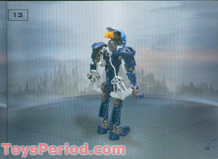 LEGO 8602 Toa Nokama Instructions and Parts List