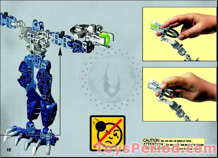 LEGO 8902 Vezok Instructions and Parts List