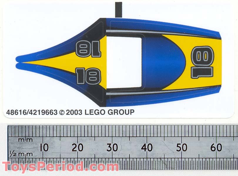 LEGO 8383 Nitro Terminator Instructions and Parts List