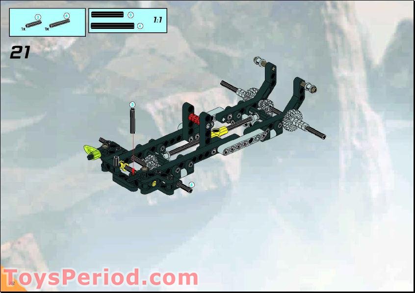 LEGO 8472 Street 'n' Mud Racer Instructions and Parts List