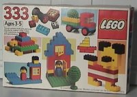 LEGO 333-1 Basic Set, 3 Plus Parts List