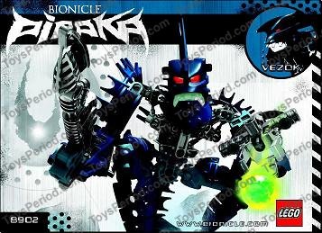 LEGO 8902 Vezok Instructions and Parts List