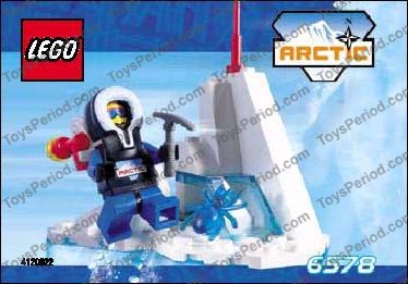 LEGO 6578 Polar Explorer Instructions and Parts List