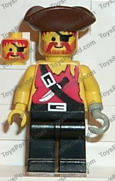 LEGO 6290 Red Beard Runner Instructions and Parts List