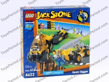 LEGO 4622 Res-Q Digger Instructions and Parts List