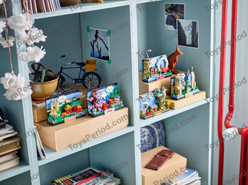 LEGO 40713 Japan Postcard Set Parts List