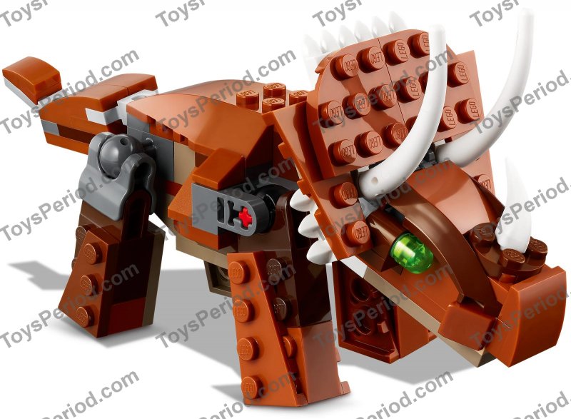 LEGO 77940 Mighty Dinosaurs Dark Orange Edition Set Parts List
