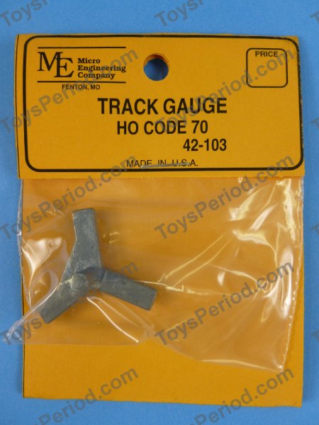 HO Track - Micro Engineering 42-103 Track Gauge HO Code 70 Rail Handlay