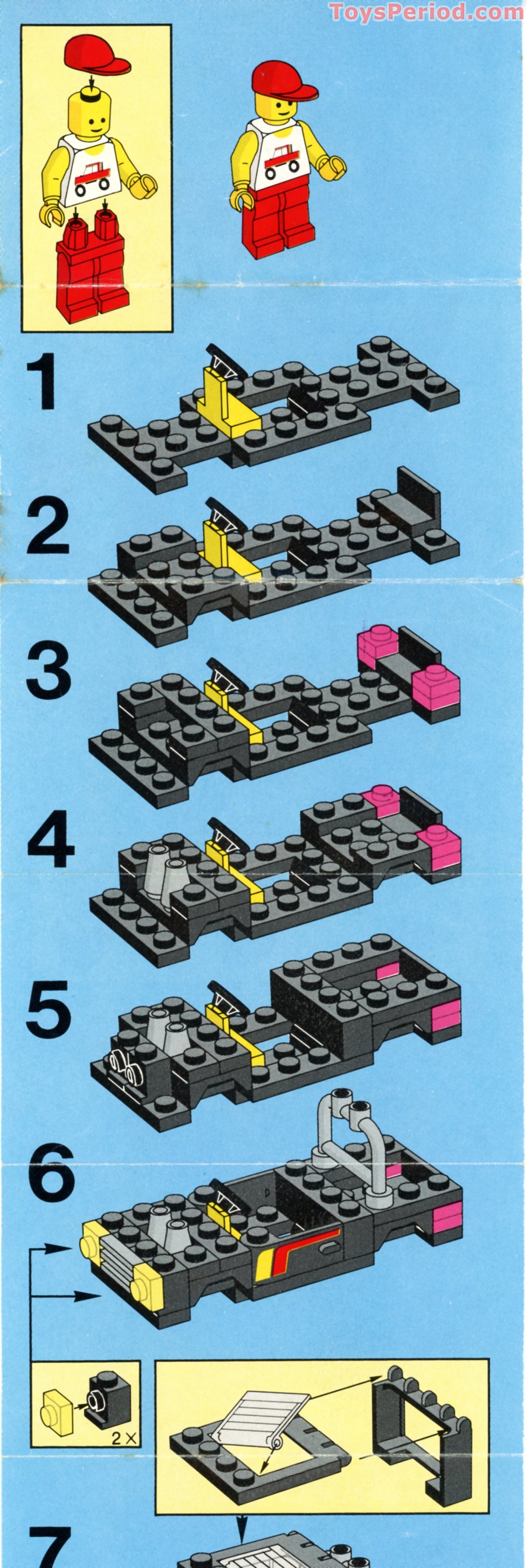 LEGO 6675 Road and Trail 4x4 Instructions and Parts List