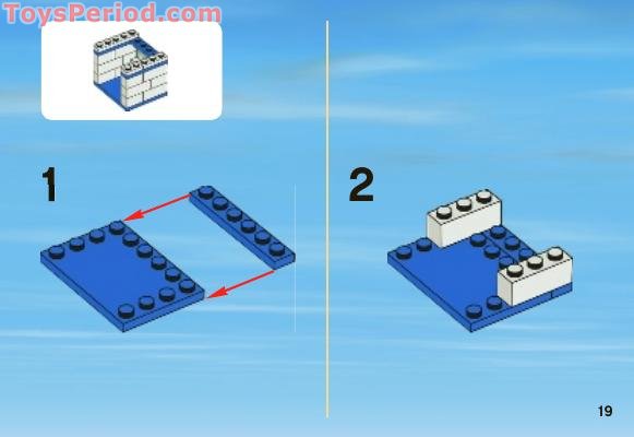 LEGO 7285 Police Dog Unit Instructions and Parts List