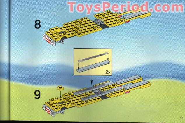 LEGO 2140 ANWB Roadside Assistance Crew Instructions and Parts List