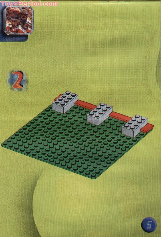 LEGO 3403 Fans' Grandstand with Scoreboard Instructions and Parts List