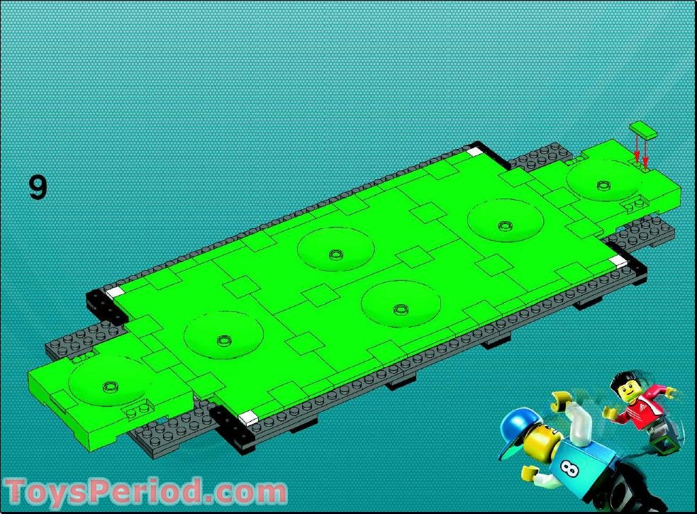 LEGO 3570 Street Soccer Instructions and Parts List