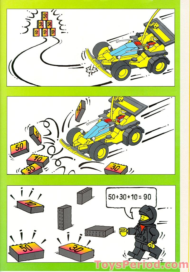 LEGO 5600 Radio Control Racer Instructions and Parts List